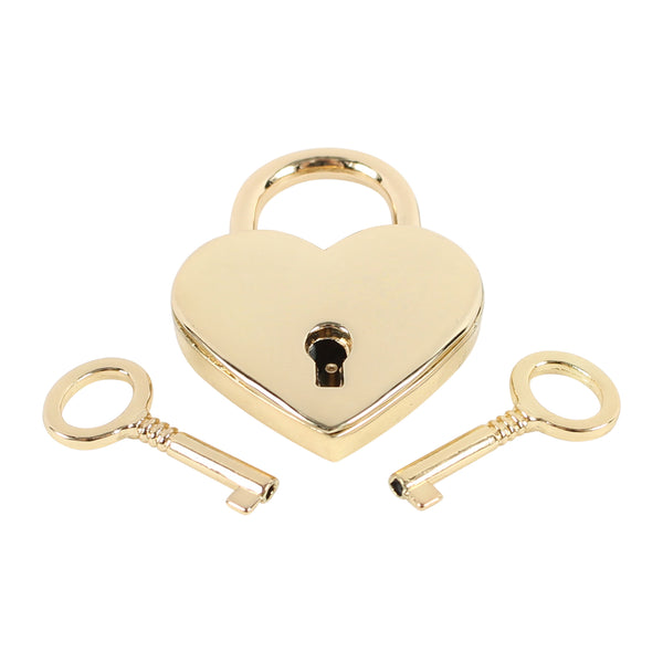 Premium Grade Gold Plated Working Padlock– VP Leather
