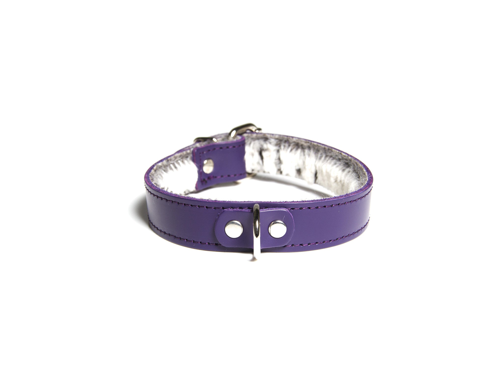 Atlanta BDSM bondage O-ring I" Slave Collar – VP Leather