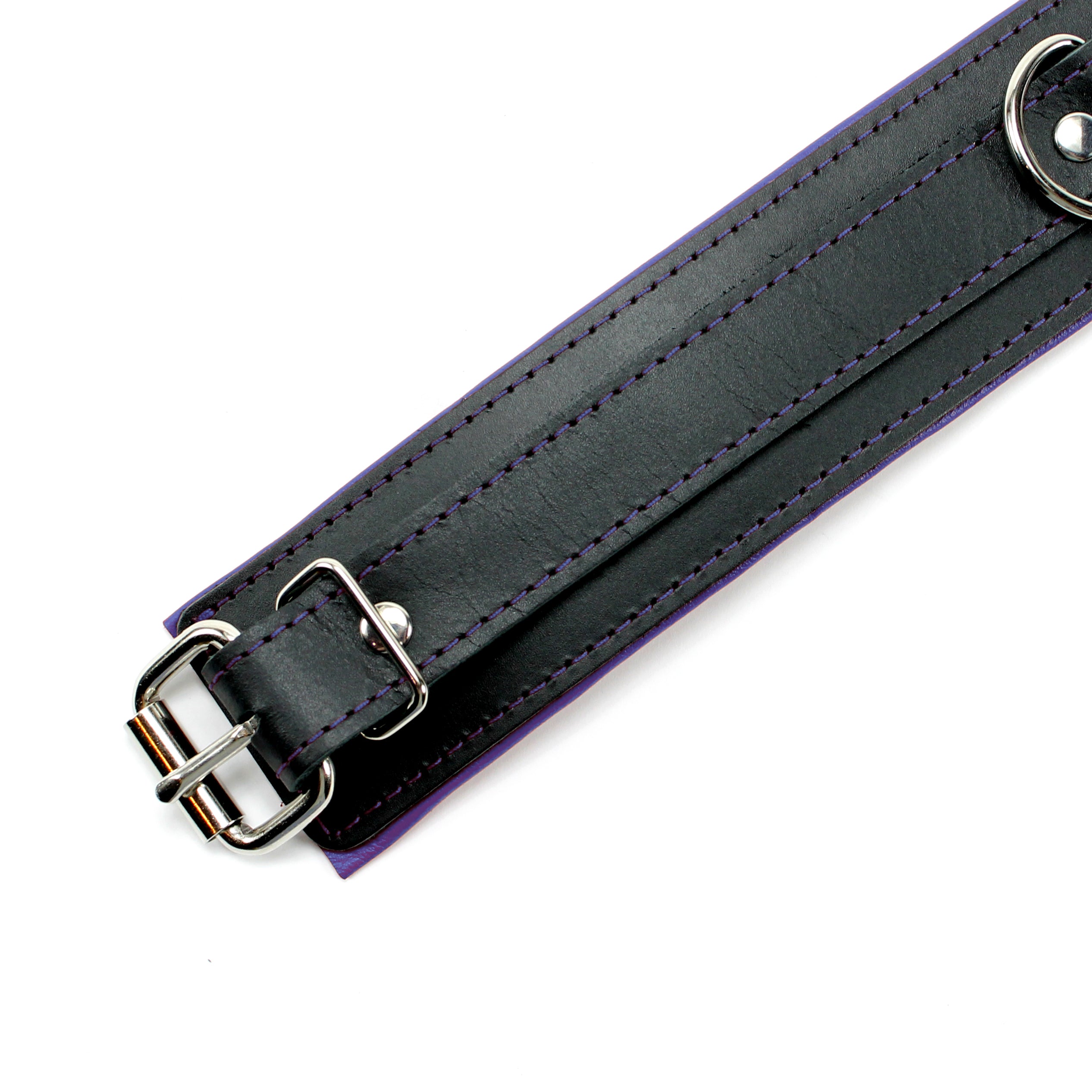 Atlanta BDSM bondage O-ring I" Slave Collar – VP Leather