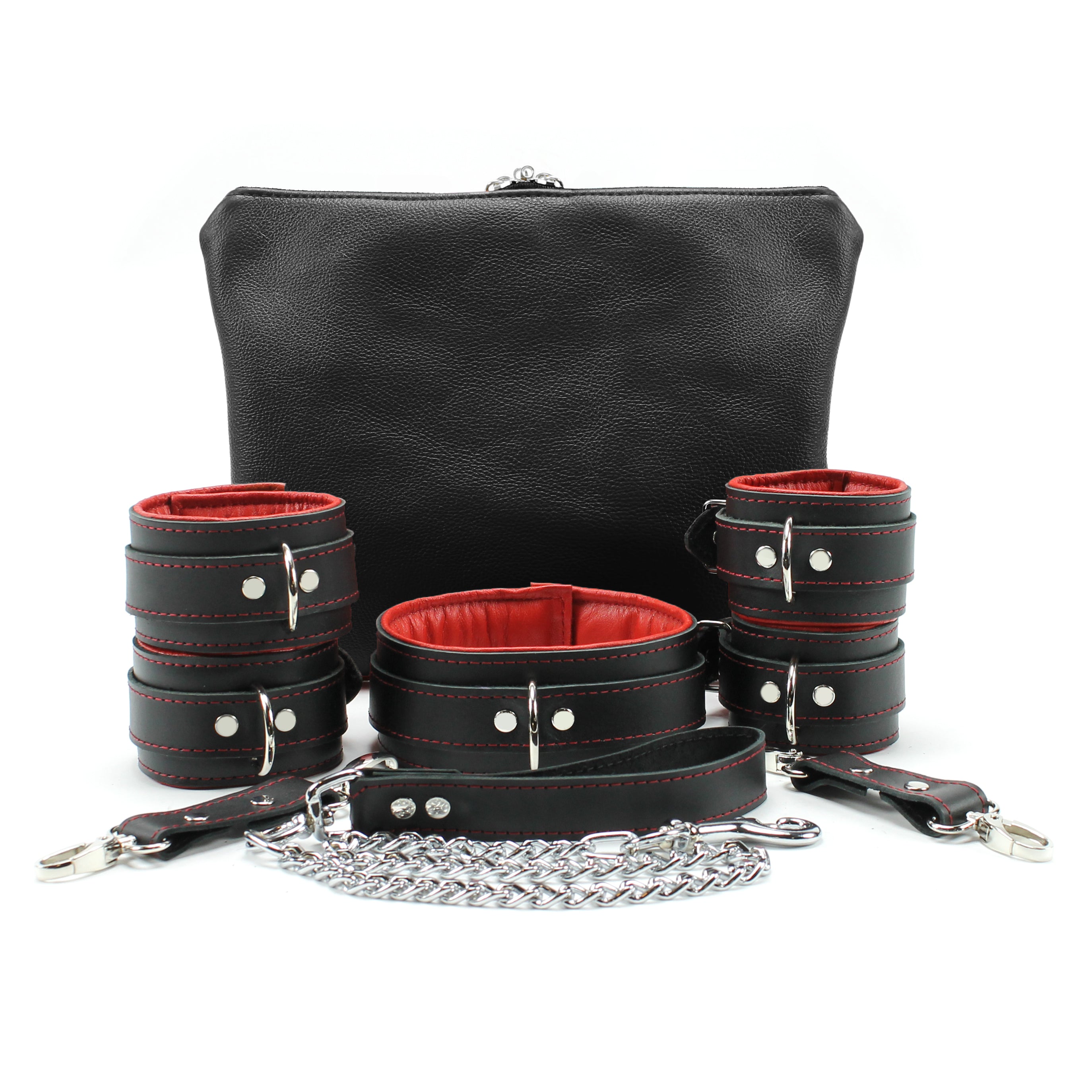 Atlanta BDSM bondage O-ring I" Slave Collar – VP Leather